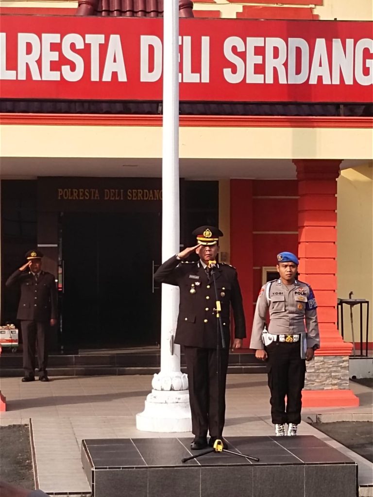 Polresta Deli Serdang Gelar Upacara Hari Kesaktian Pancasila Tahun 2023